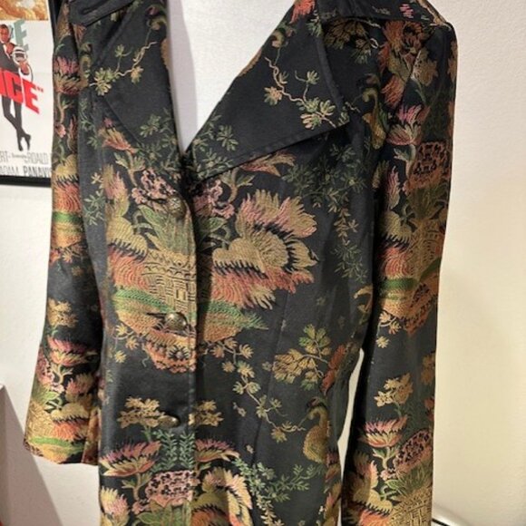CAbi | Jackets & Coats | Nwt Cabi Embroidered Jacquard Lined Jacket ...